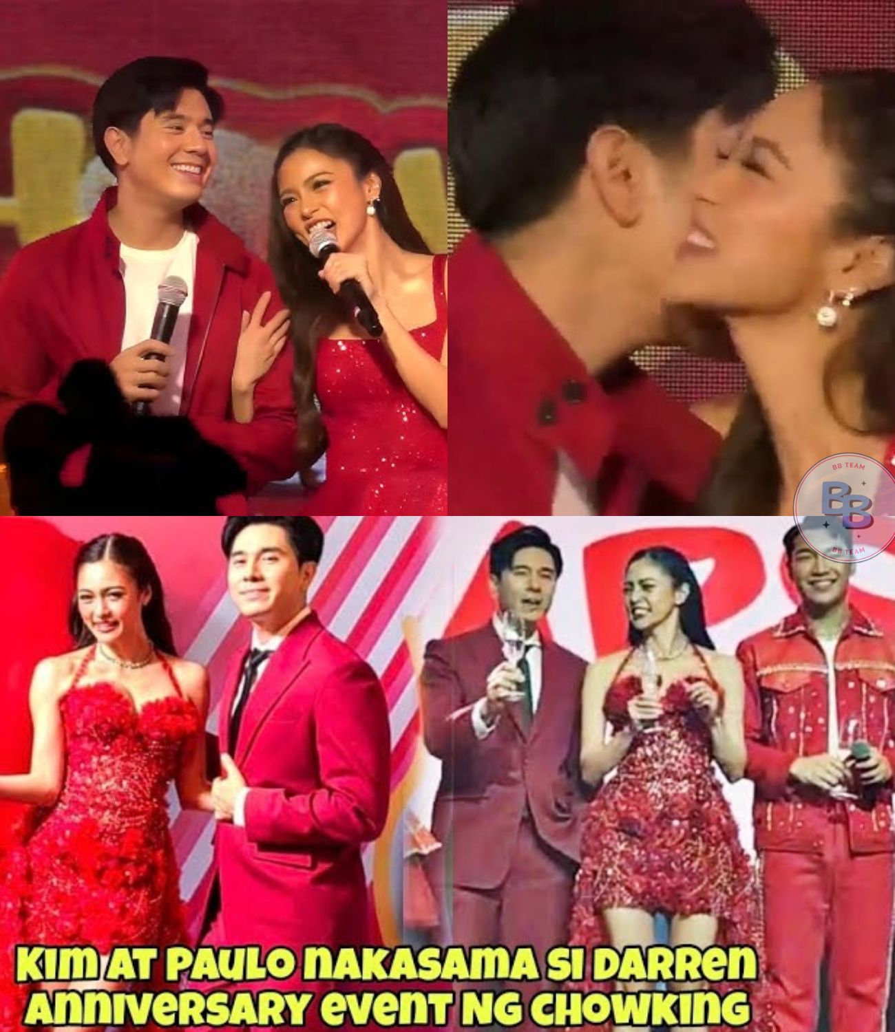 KIM CHIU, PAULO AVELINO AT DARREN, NAGSAMA SA 40TH ANNIVERSARY NG CHOWKING - News