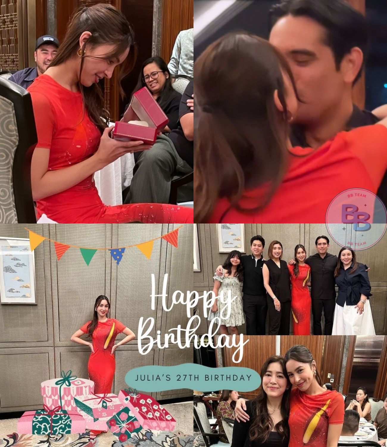 Surprise!! Cartier Gift from Gerald Anderson to the Birthday Girl, Julia Barretto 🥰🎁 - News