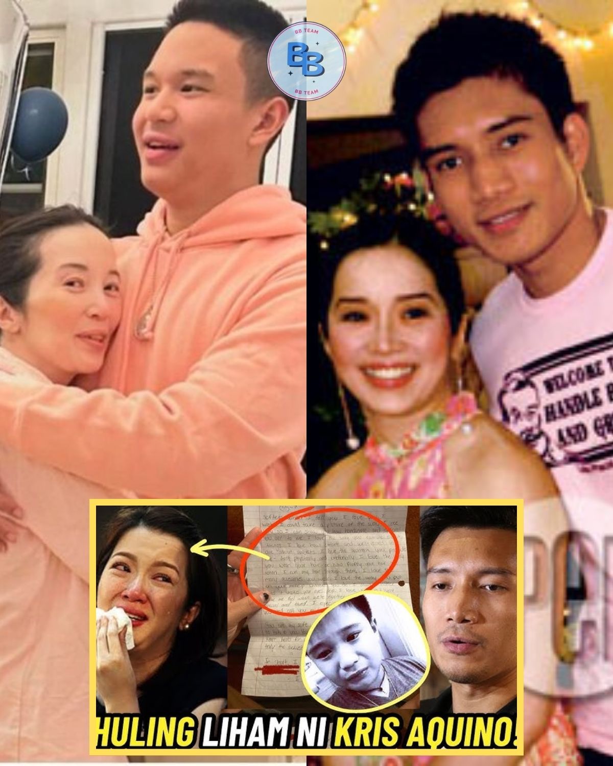 NAKAKAIYAK! LIHAM NI KRIS AQUINO KAY BIMBY AT JAMES YAP, NAGPAIIYAK SA ...