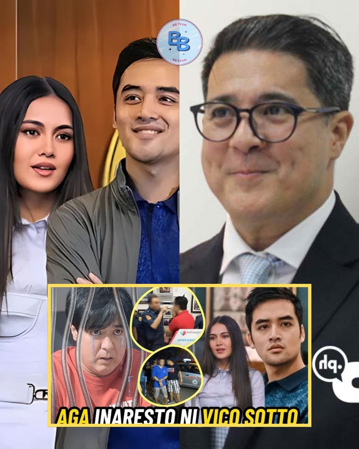 Aga Muhlach, Inaresto ng Pulis Matapos Saktan sina Vico Sotto at Atasha ...