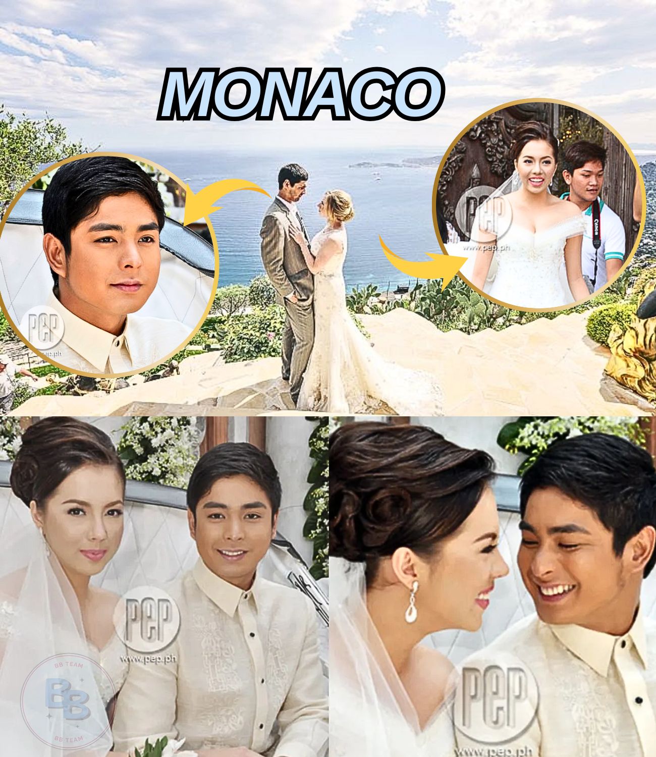 The SECRET WEDDING WORTH £10 million of JULIA Montes and COCO Martin in ...