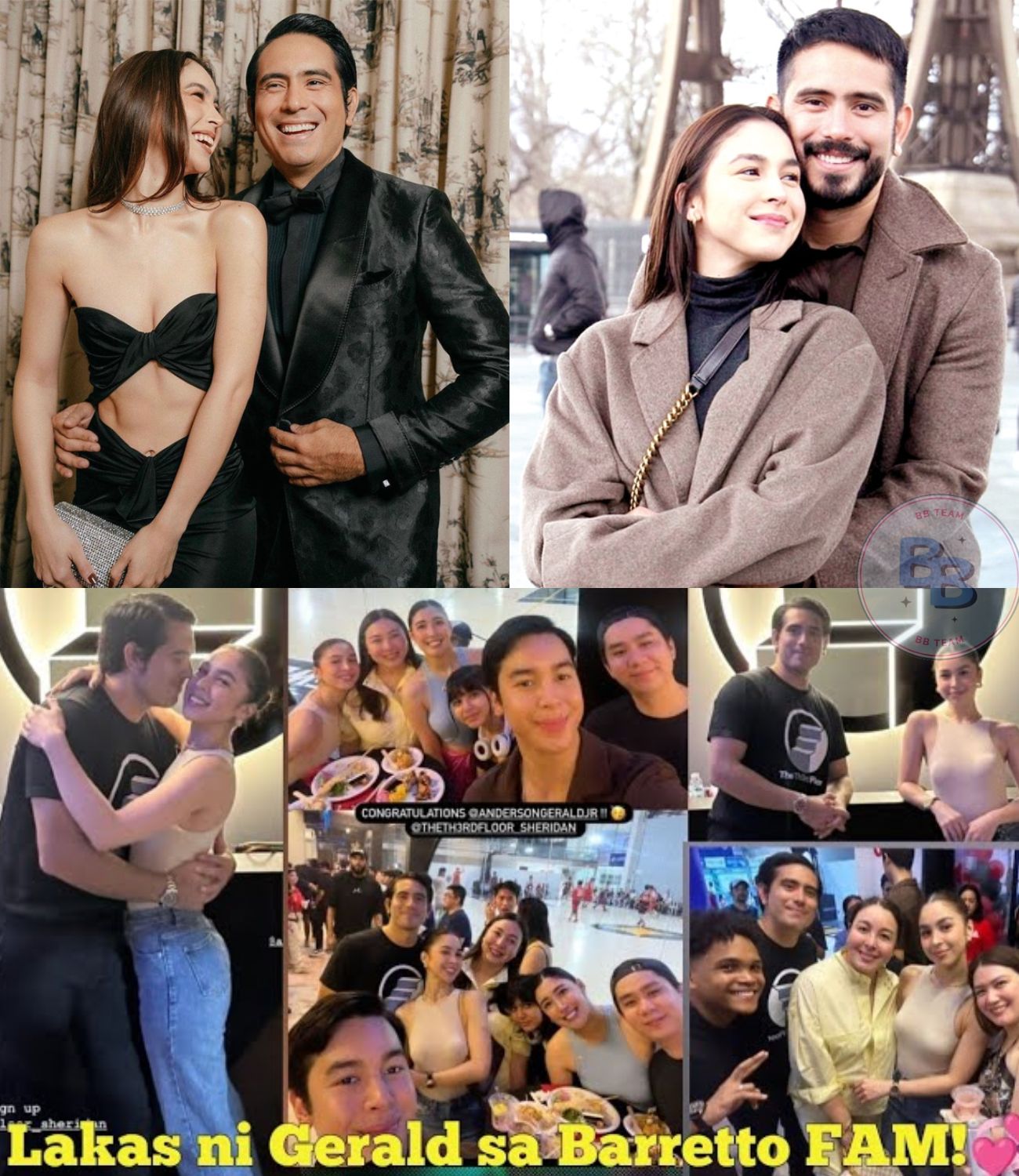 Julia Barretto & FAMILY FULL SUPPORT sa GRAND OPENING ng The Th3rd Floor Sheridan ni Gerald ...