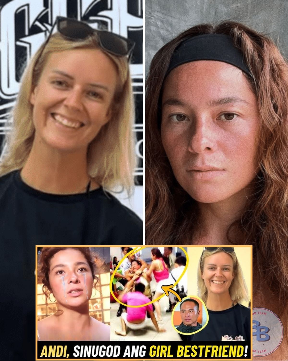 OMG Andi Eigenmann, Nagwala! Sinabunutan ang Foreigner Girl Best Friend Dahil kay Philmar ...