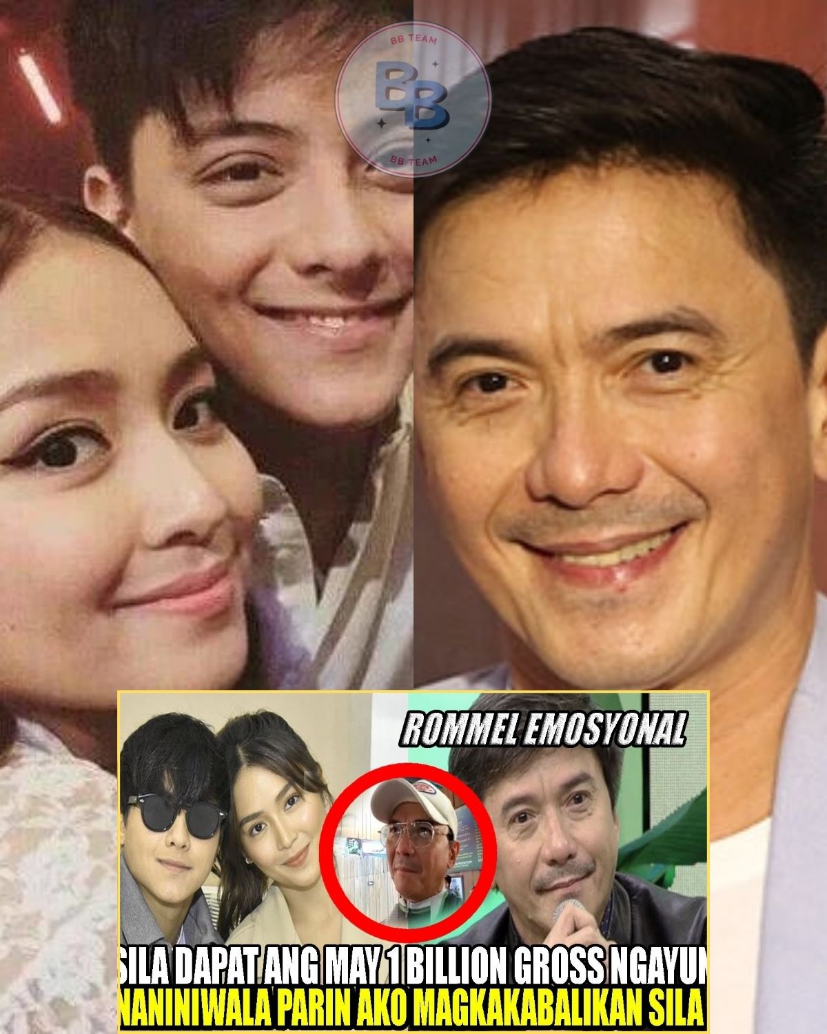 ROMMEL PADILLA NAGLABAS NG SALOOBIN NGAYUN NANINIWALA PANG MAGKAKABALIKAN SINA KATHRYN AT DANIEL ...