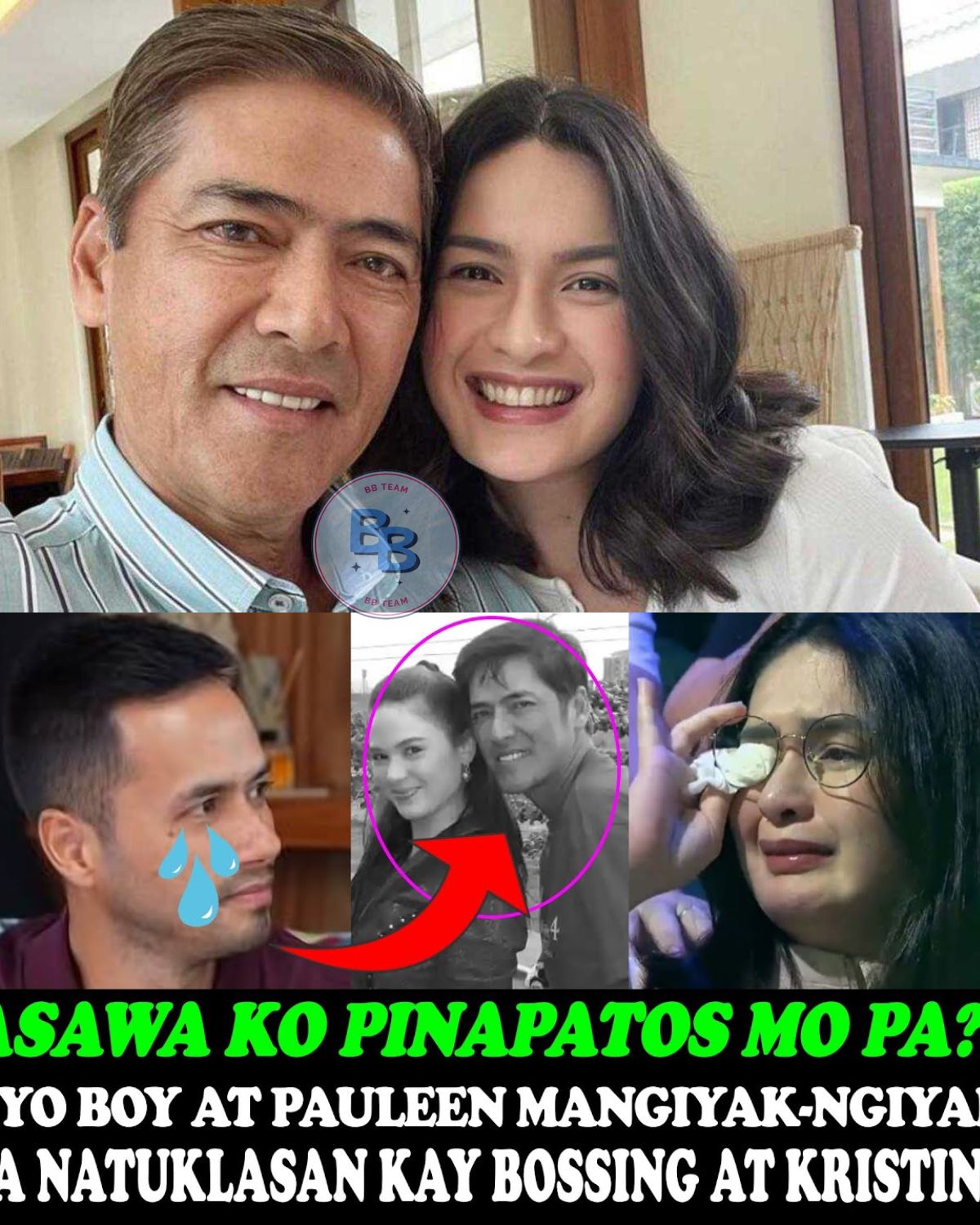 OMG ️OYO BOY SOTTO AT PAULEEN LUNA MANGIYAK-NGIYAK SA NATUKLASAN KAY BOSSING VIC AT KRISTINE ...