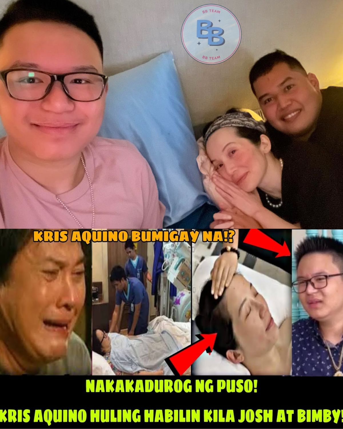 Kris Aquino, Luhaang Ibinunyag ang Huling Hiling para kay Josh at Bimby ...