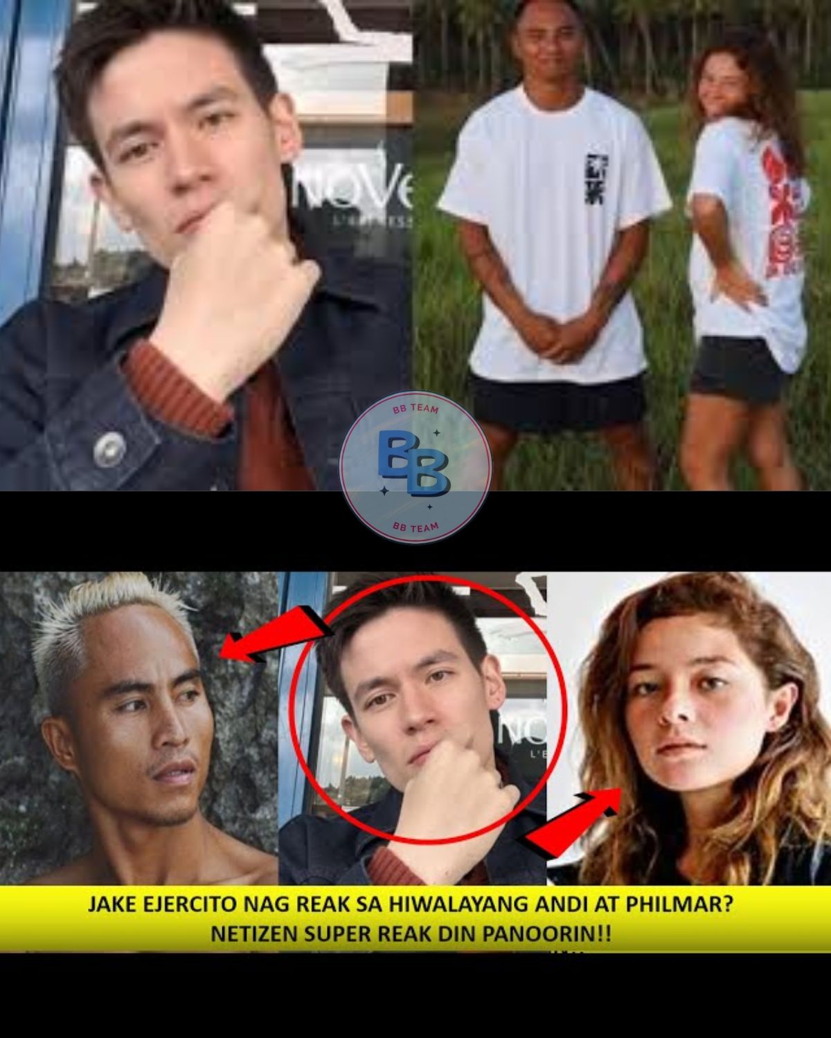 JAKE EJERCITO NAG-REAK SA HIWALAYANG ANDI EIGENMANN AT PHILMAR ALIPAYO – MAY MATINDING ...