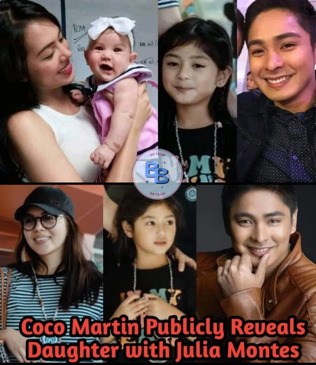Coco Martin Publicly Reveals His Daughter, Zia Grace Martin, with Julia ...