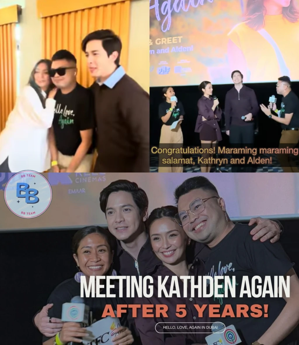 I MET KATHRYN BERNARDO AND ALDEN RICHARDS AGAIN AFTER 5 YEARS! | Hello ...