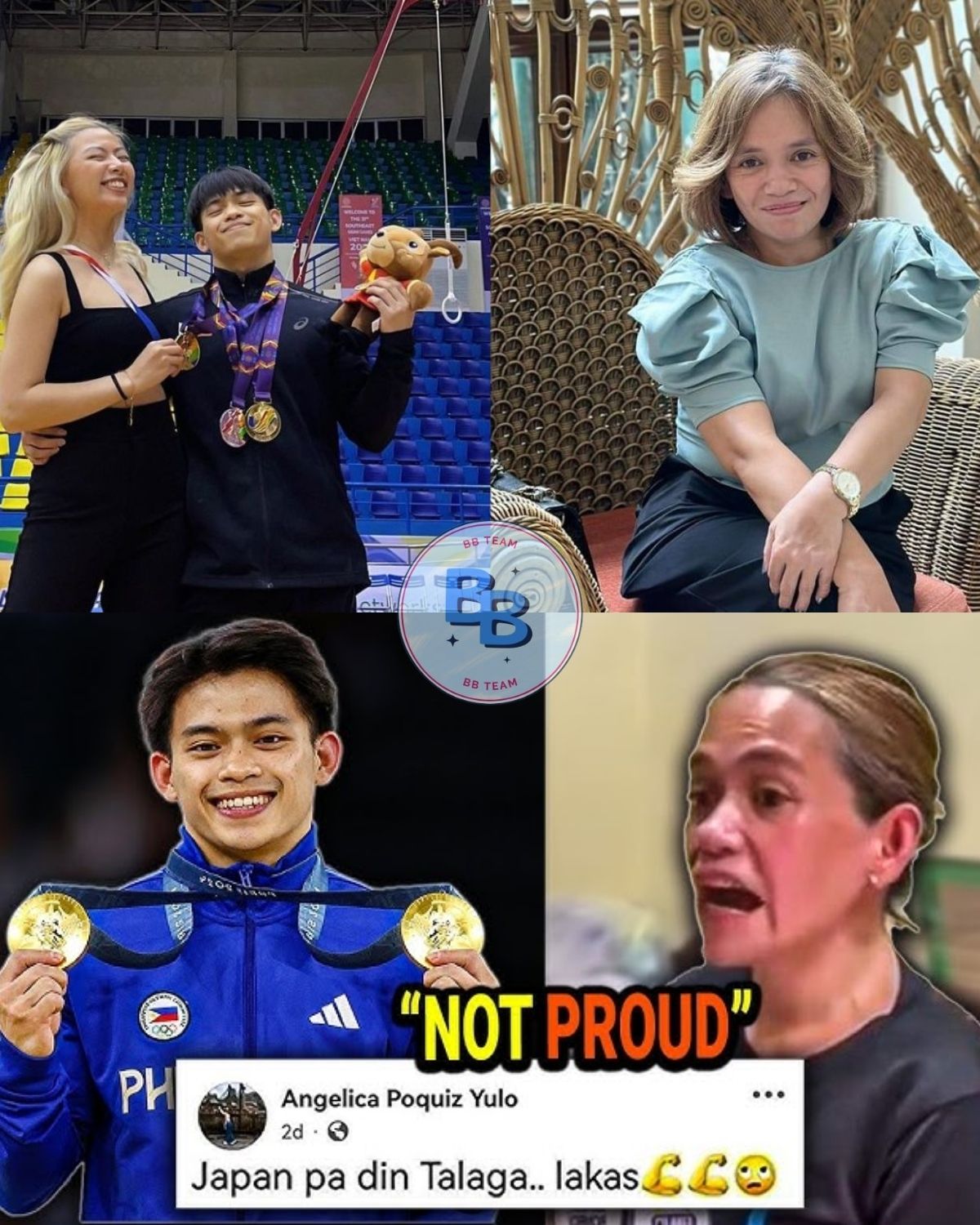 ‘Héroe’ ng Olimpiko ng Pilipinas, nakinig sa nobya na nag-akusa sa ina ...