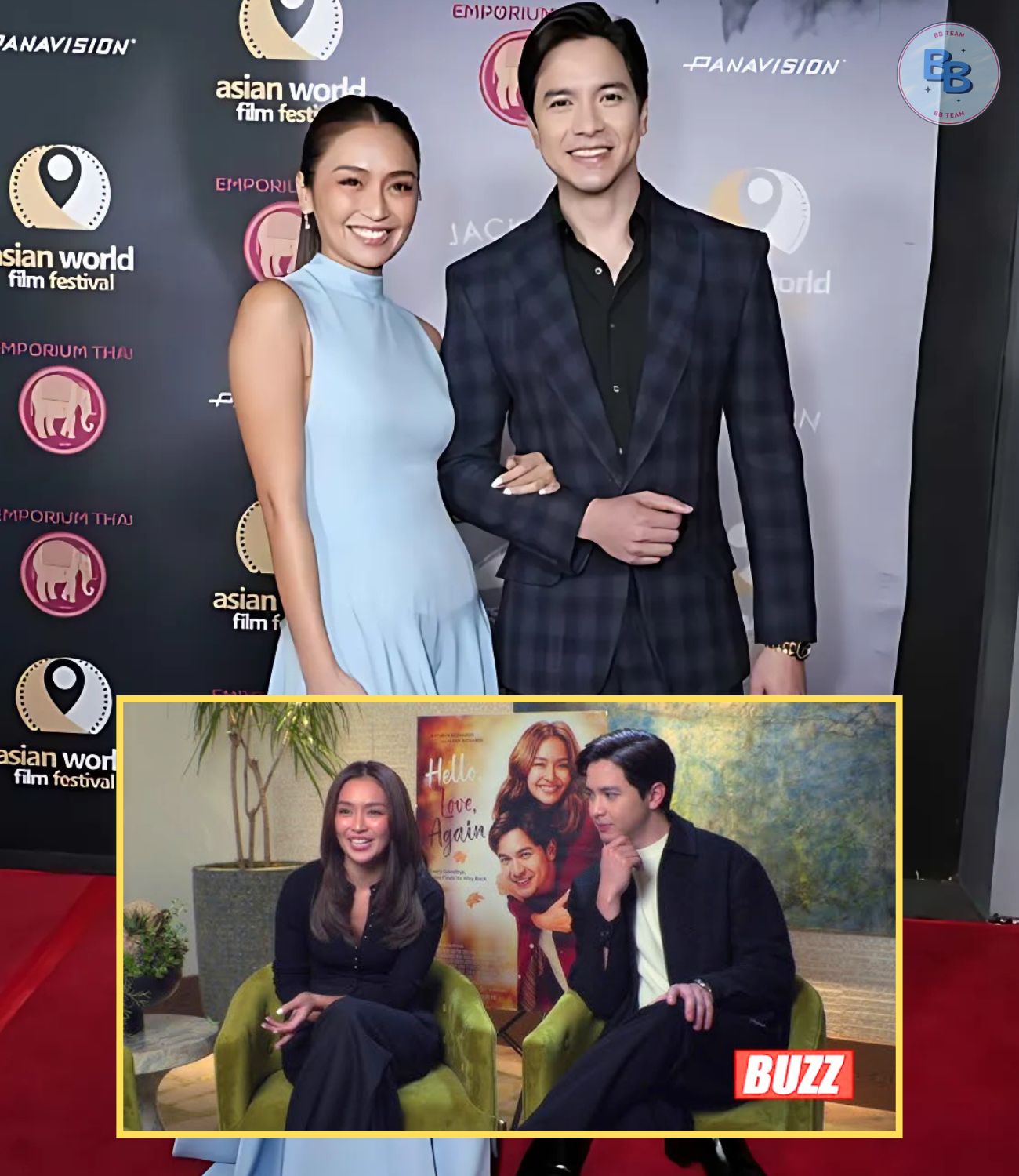 WATCH: Kathryn Bernardo and Alden Richards Steal the Spotlight at Asian World Film Festival Red ...