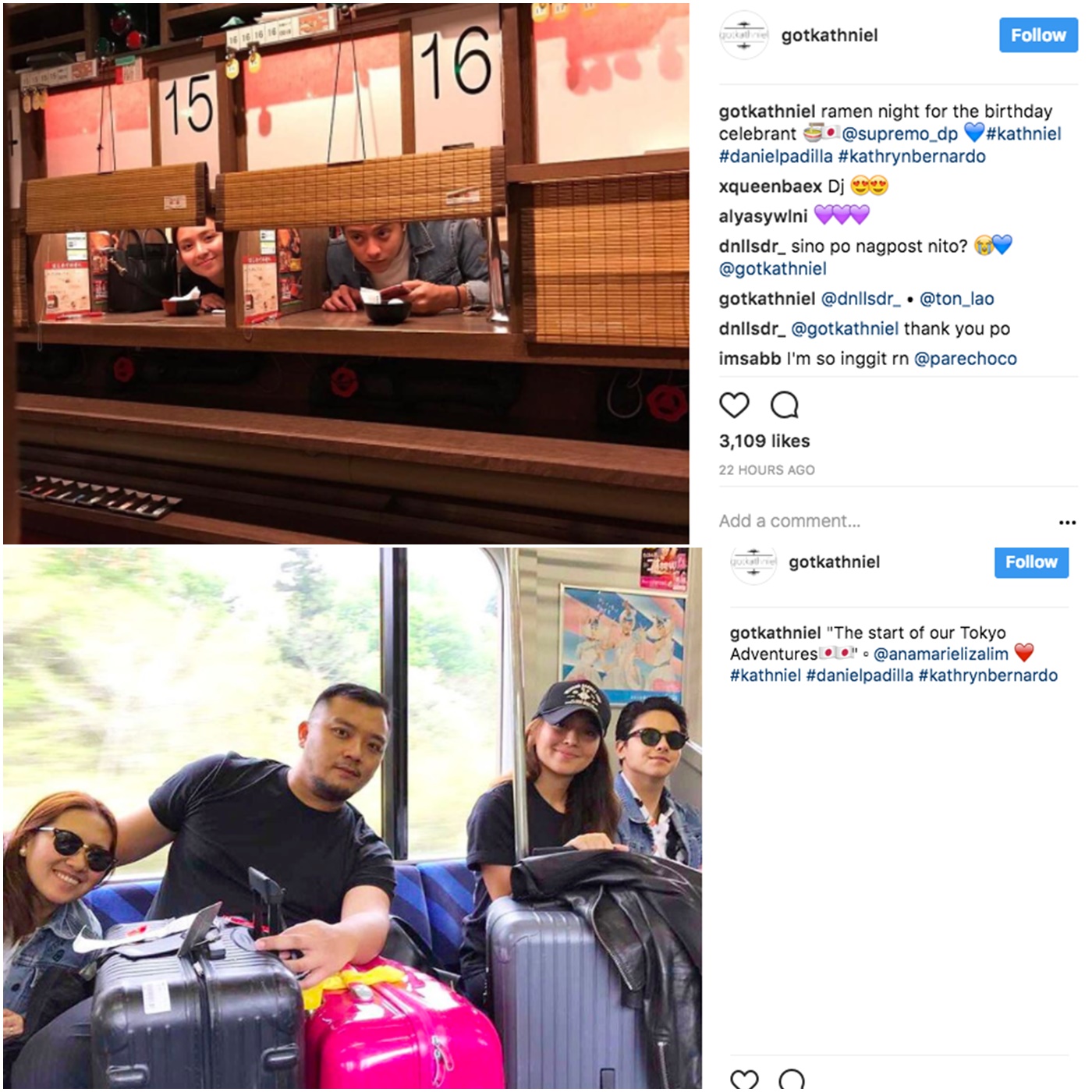 LOOK: KathNiel together in Japan for Daniel Padilla’s birthday - News