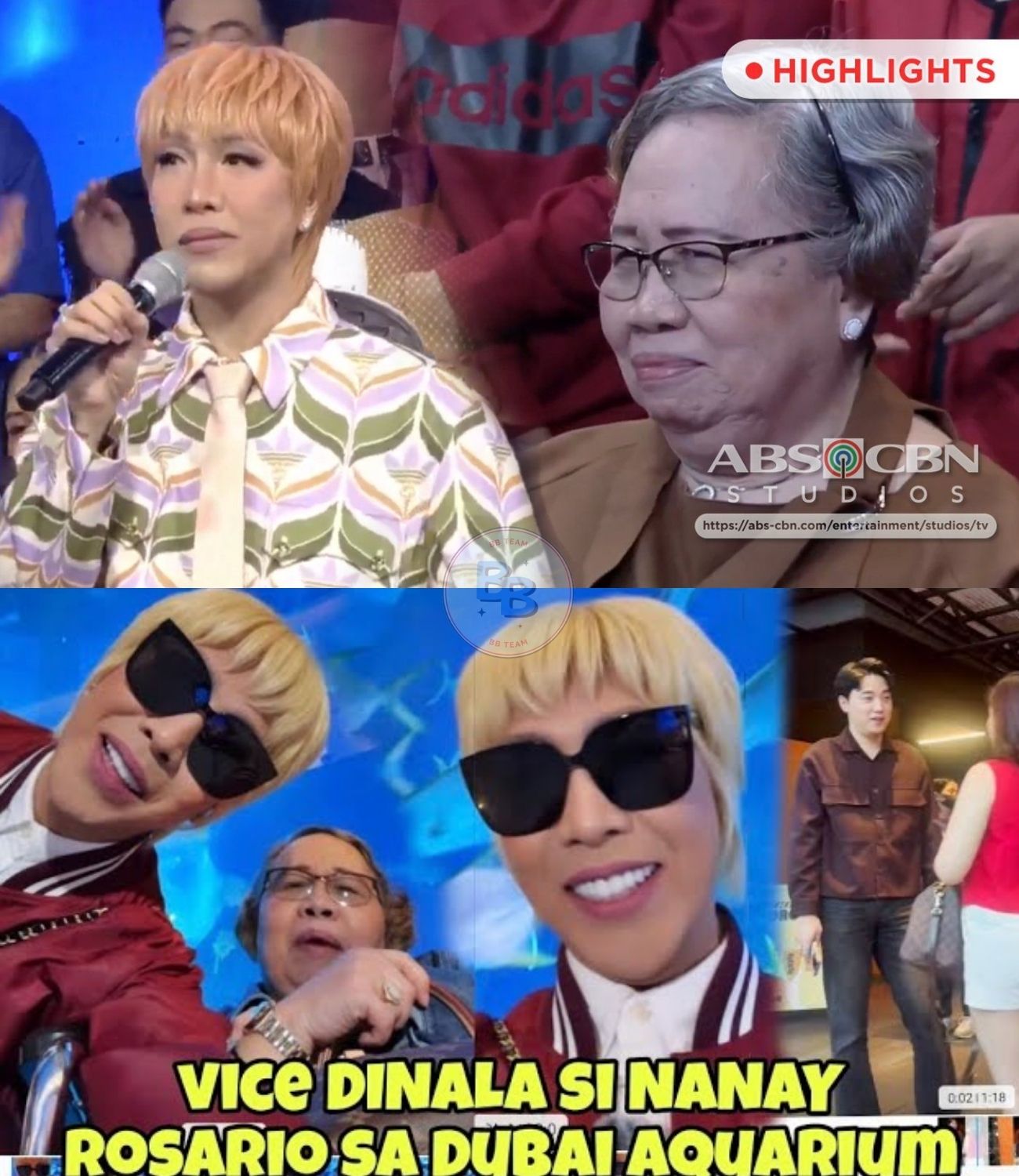 VICE GANDA DINALA SI NANAY ROSARIO SA ISANG MAGICAL AQUARIUM SA DUBAI ...
