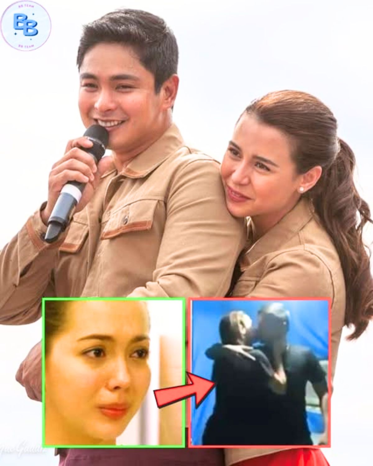 Yassi Pressman and Coco Martin being a good mother and father as well ...