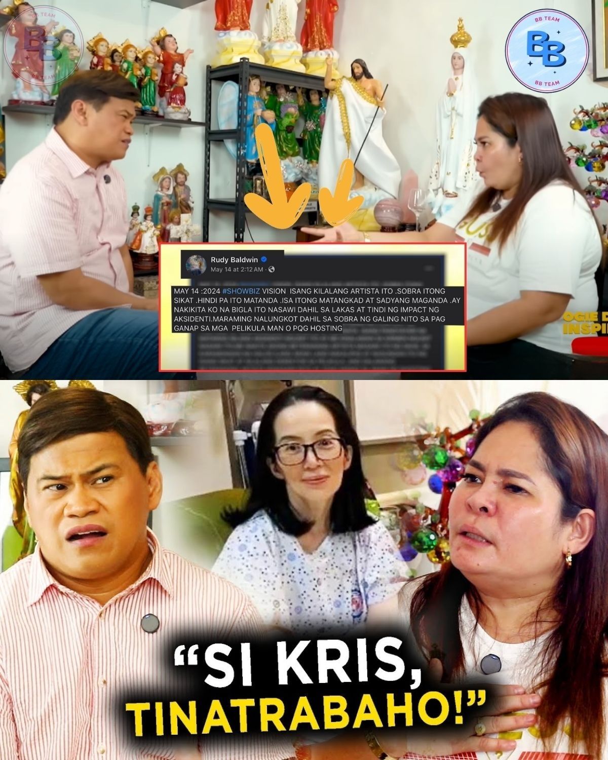 VIDEO EXCLUSIVE! Rudy Baldwin, Nagbigay ng Babala sa mga Artistang Ito ...