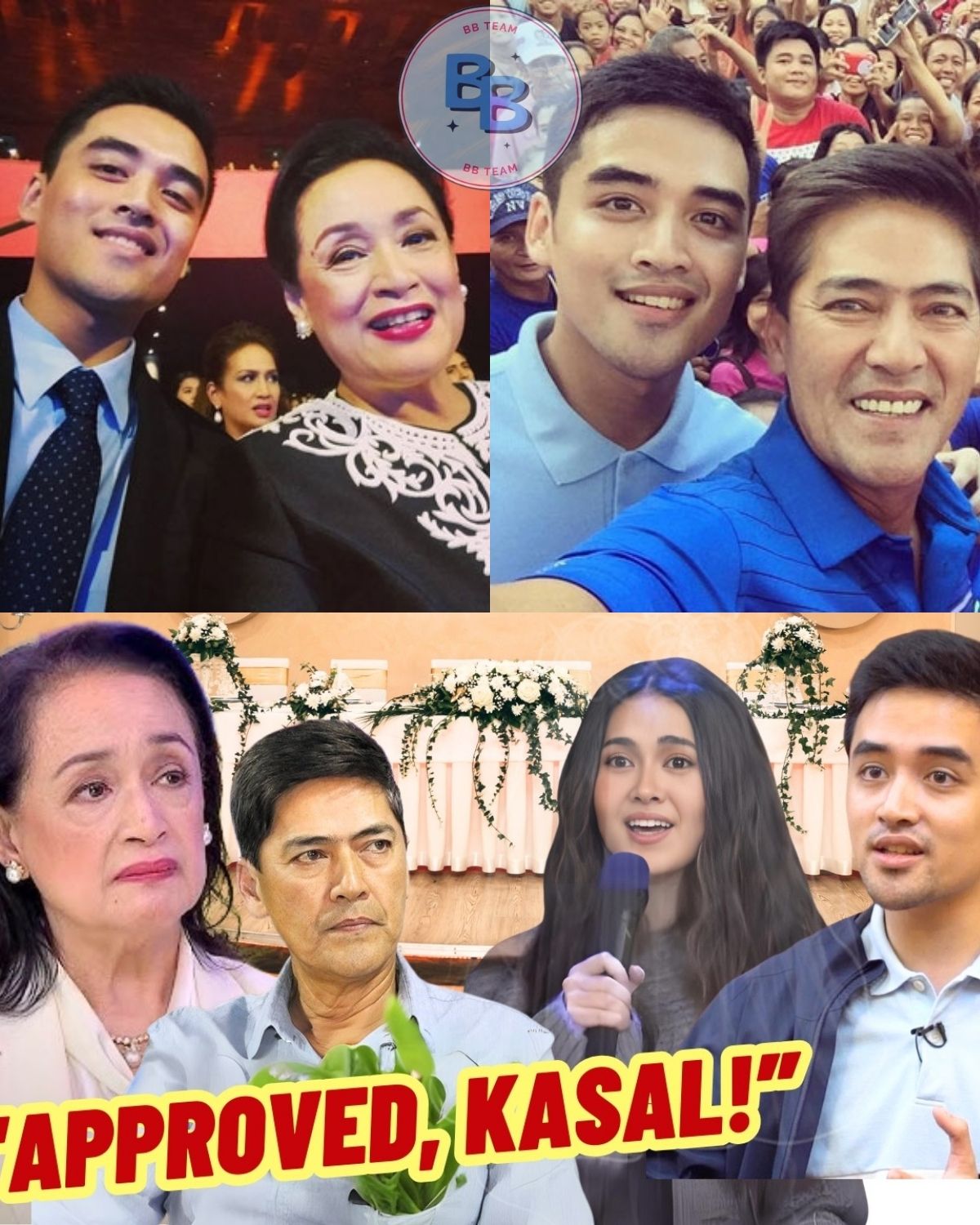 🔴 CONEY REYES at BOSSING VIC SOTTO, SASAGUTIN NA ANG KASAL NINA VICO AT ...