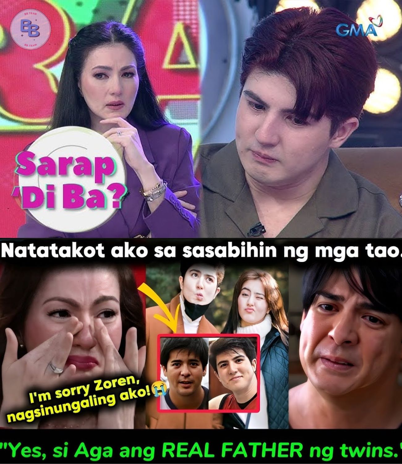 NABUKING NA! si Carmina Villaroel na si AGA Muhlach ang totoong ama ni ...