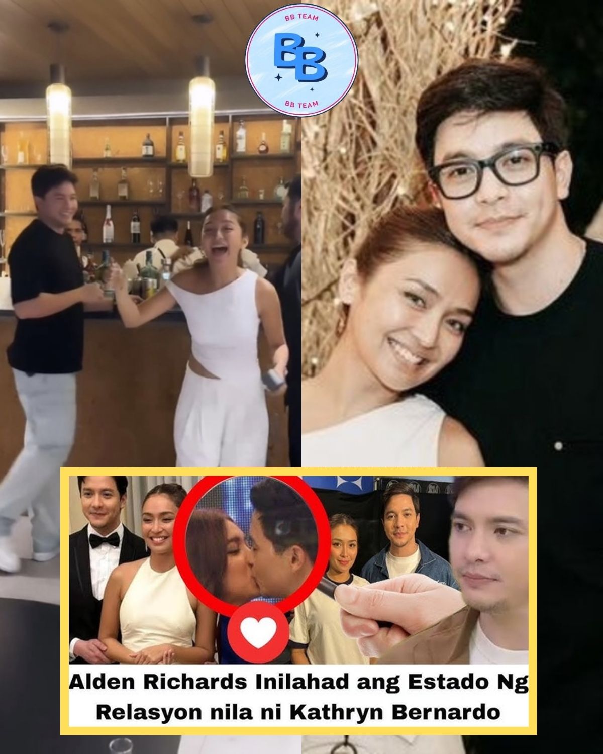 Biglaang ibinahagi nina Kathryn Bernardo at Alden Richards ang kanilang relasyon, na ikinagulat ...