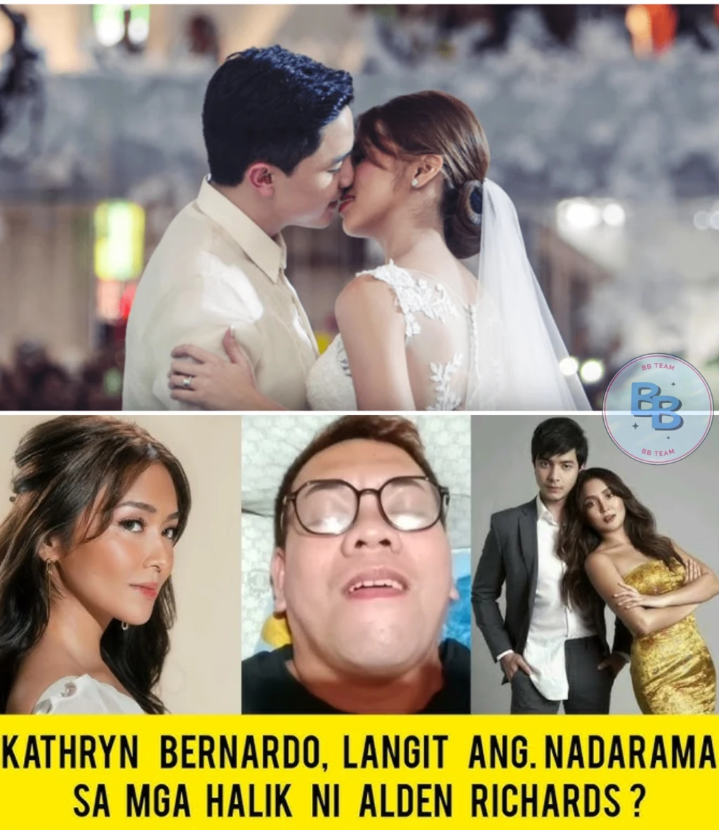 Kathryn Bernardo, Hindi Mapigilan ang Kilig sa mga Halik ni Alden Richards! - News