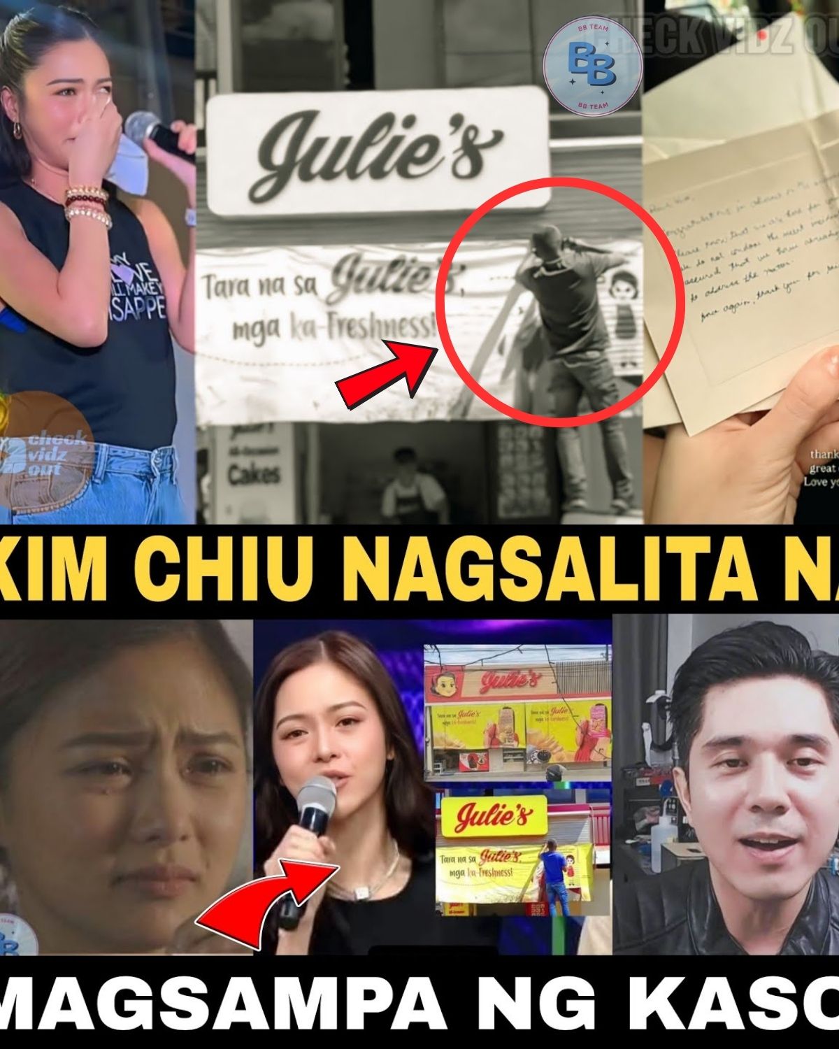 Julies Bakeshop, Naglabas ng Matinding Pahayag sa Pagtanggal ng Mukha ni Kim Chiu! Paulo ...