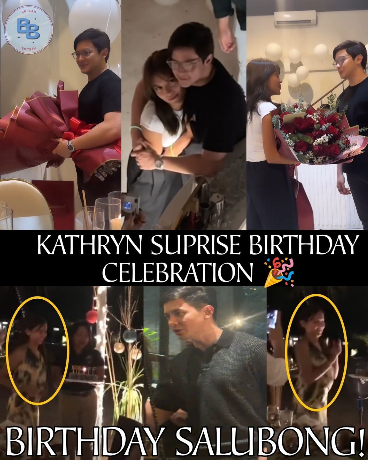Kathryn Bernardo Nagulat sa Kanyang Birthday Bash Ngayong Gabi Kasama si Alden at ang Pamilya ...