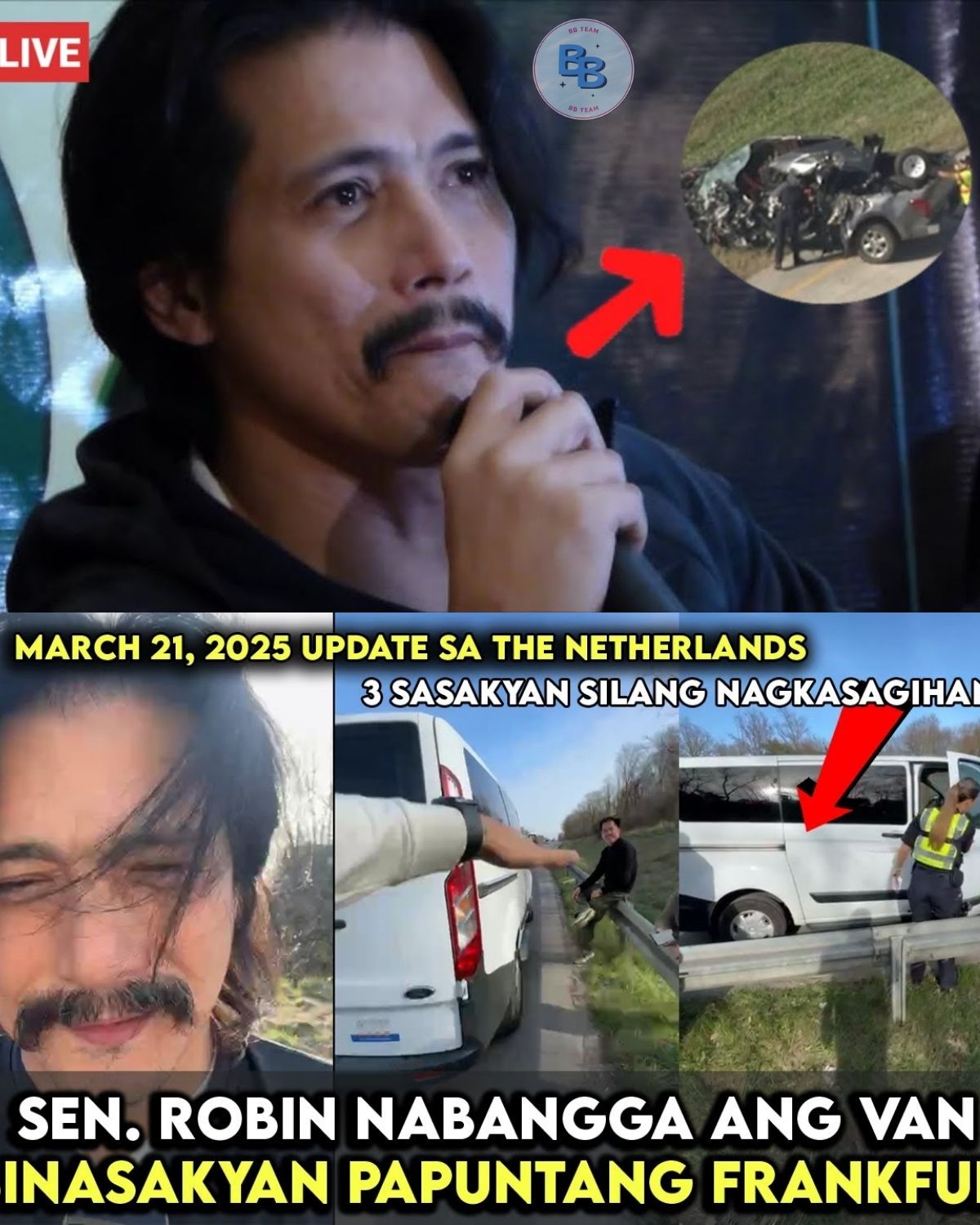 Grabehan sa Frankfurt: Robin Padilla, binangga ang sinasakyan ...