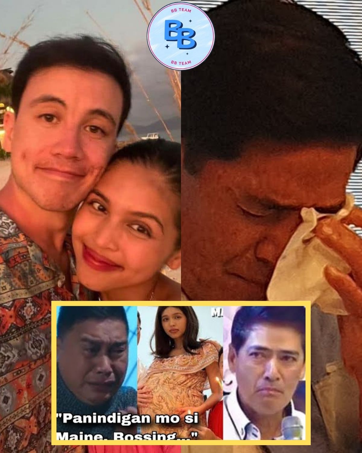 Jose Manalo Breaks Down as Vic Sotto Confirms Maine Mendoza's Pregnancy; Arjo Atayde Reacts - News