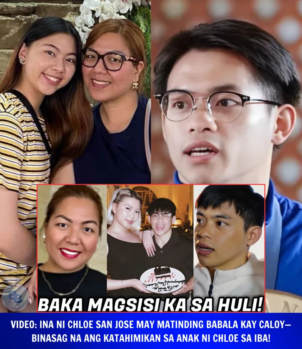 VIDEO: INA NI CHLOE SAN JOSE MAY MATINDING BABALA KAY CALOY—BINASAG NA ANG KATAHIMIKAN SA ANAK ...