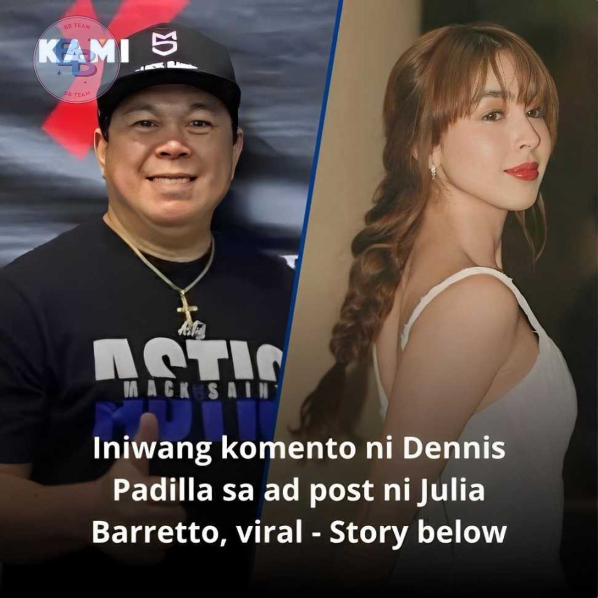 Iniwang komento ni Dennis Padilla sa ad post ni Julia Barretto, viral Read - News