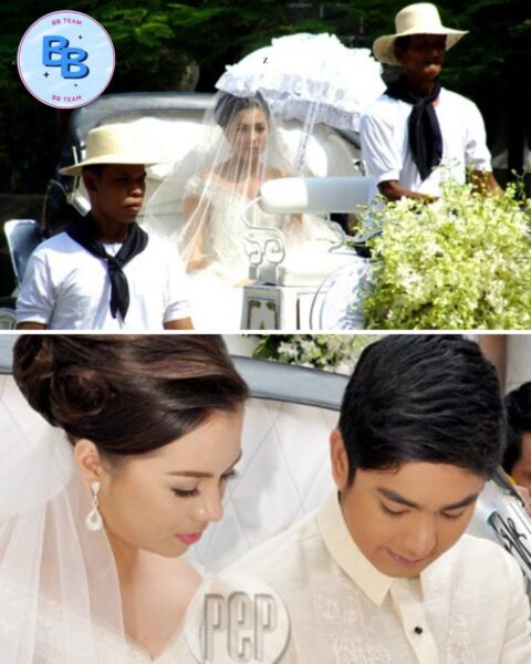 Julia Montes seems unhappy about her wedding with CoCo Martin, only to ...