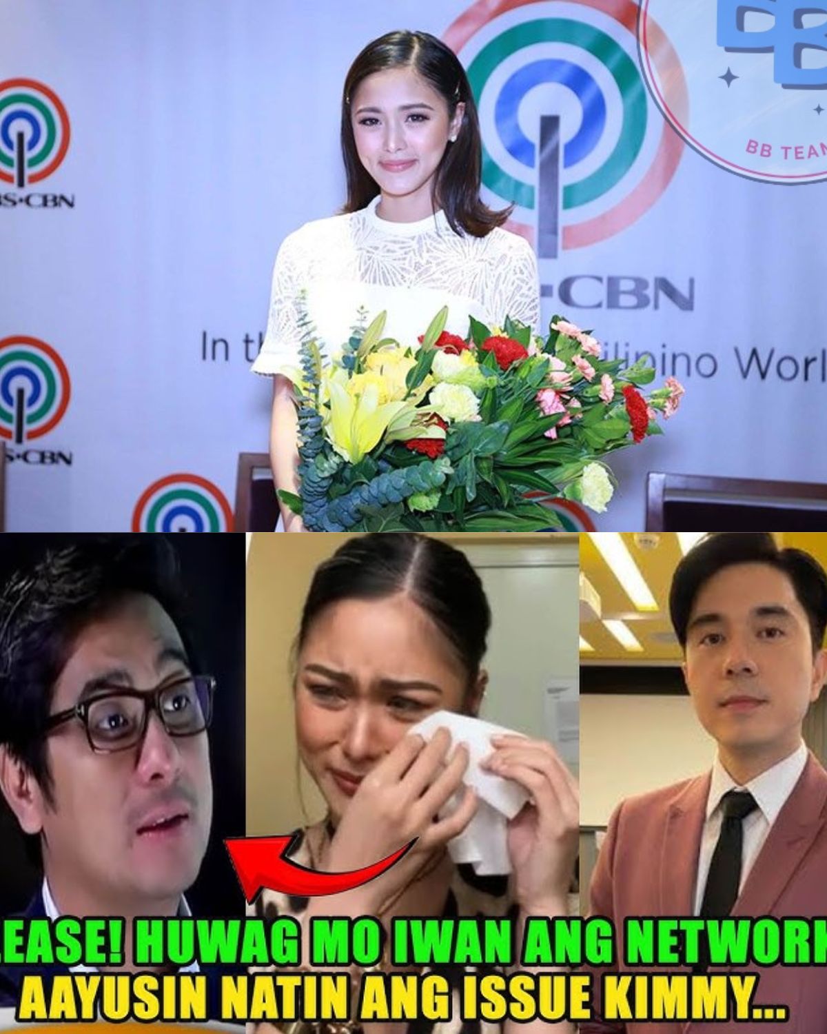 NAIYAK SI DIREK LAUREN DYOGI NAKIUSAP KAY KIMMY NA MANATILI SA ABS-CBN ...