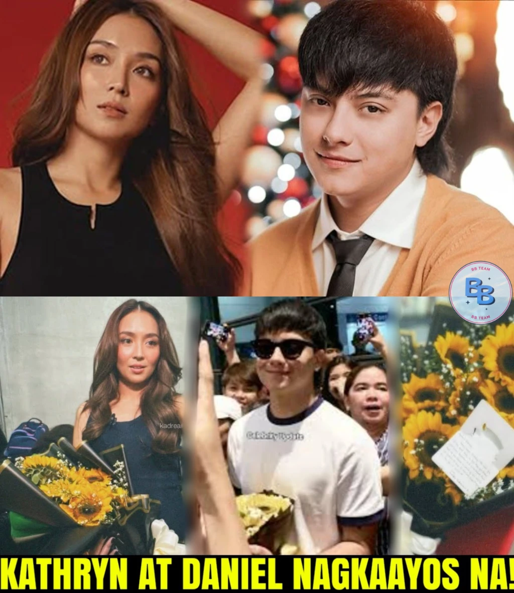 Para sa’yo, Kathryn…” DANIEL PADILLA May Sweet Gesture Kay Kathryn BERNARDO—Sunflowers Na Naman ...
