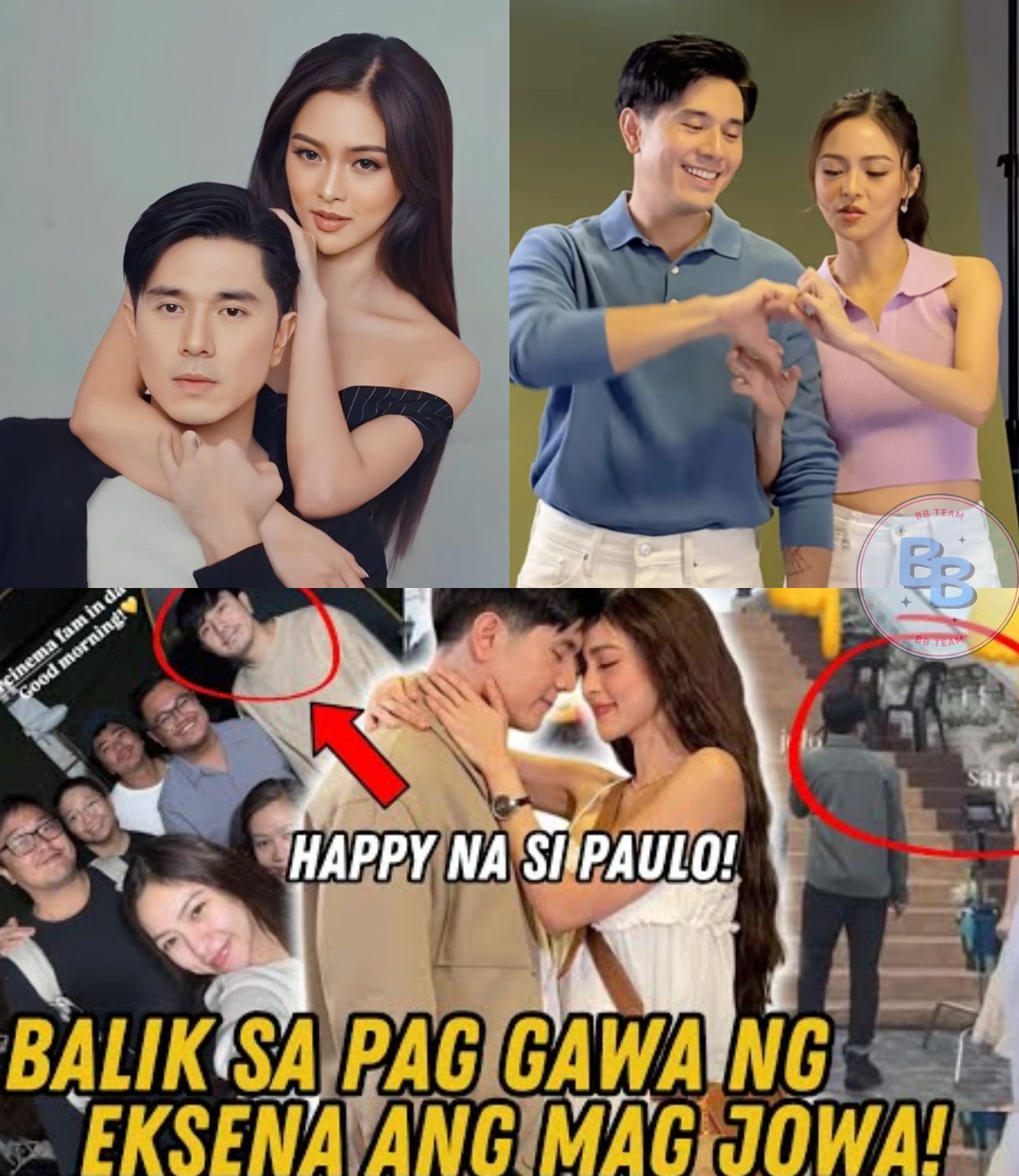KIM CHIU AND PAULO AVELINO BACK TO MOVIE SHOOT NA! KIMPAU ISSUE WITH STAR CINEMA NAAYOS NA BA ...