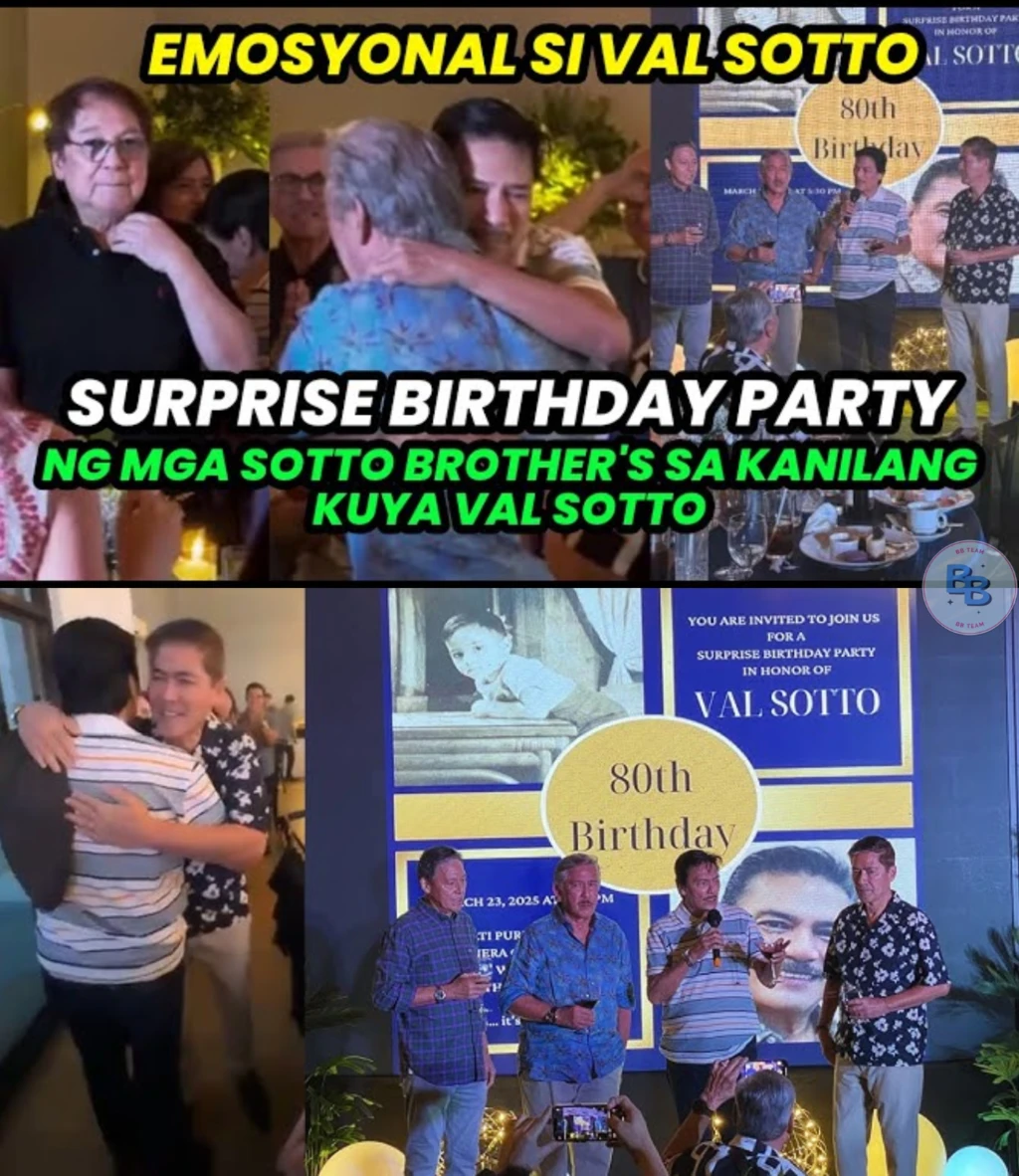 80 Years of Love and Laughter: Val Sotto’s Special Day Surprised by ...