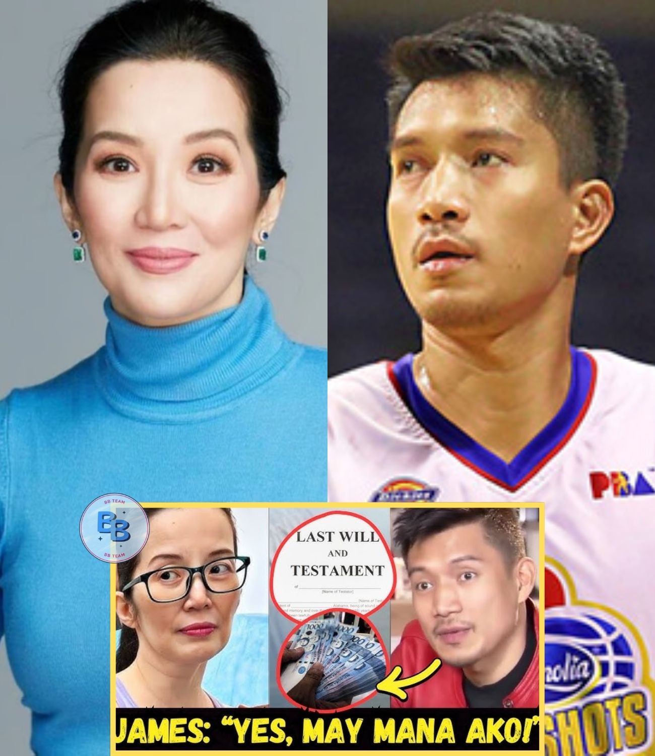 BREAKING: James Yap NAGWAGI ng 100 MILYON sa LAST WILL ni Kris Aquino ...