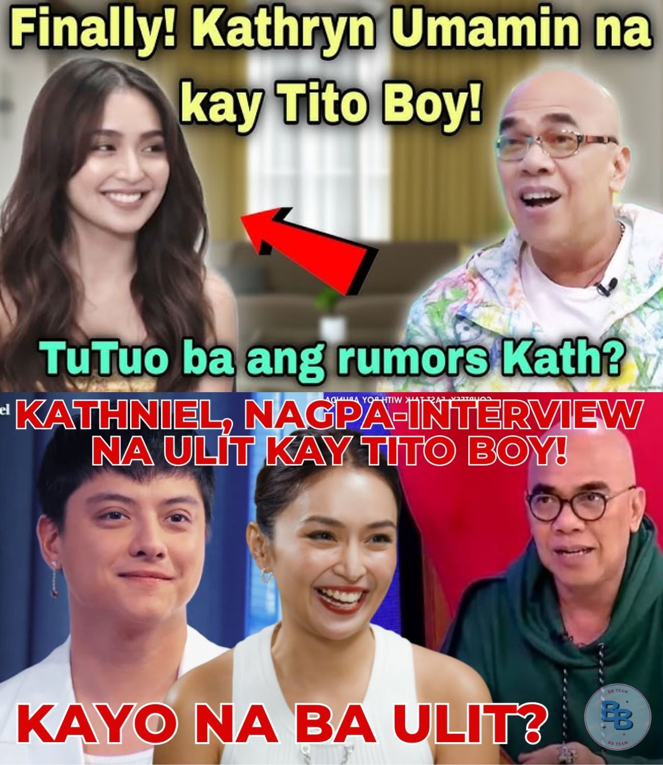 Grabe! Tito Boy, Diretsahang Tinanong: 'Balikan na ba ang KathNiel ...