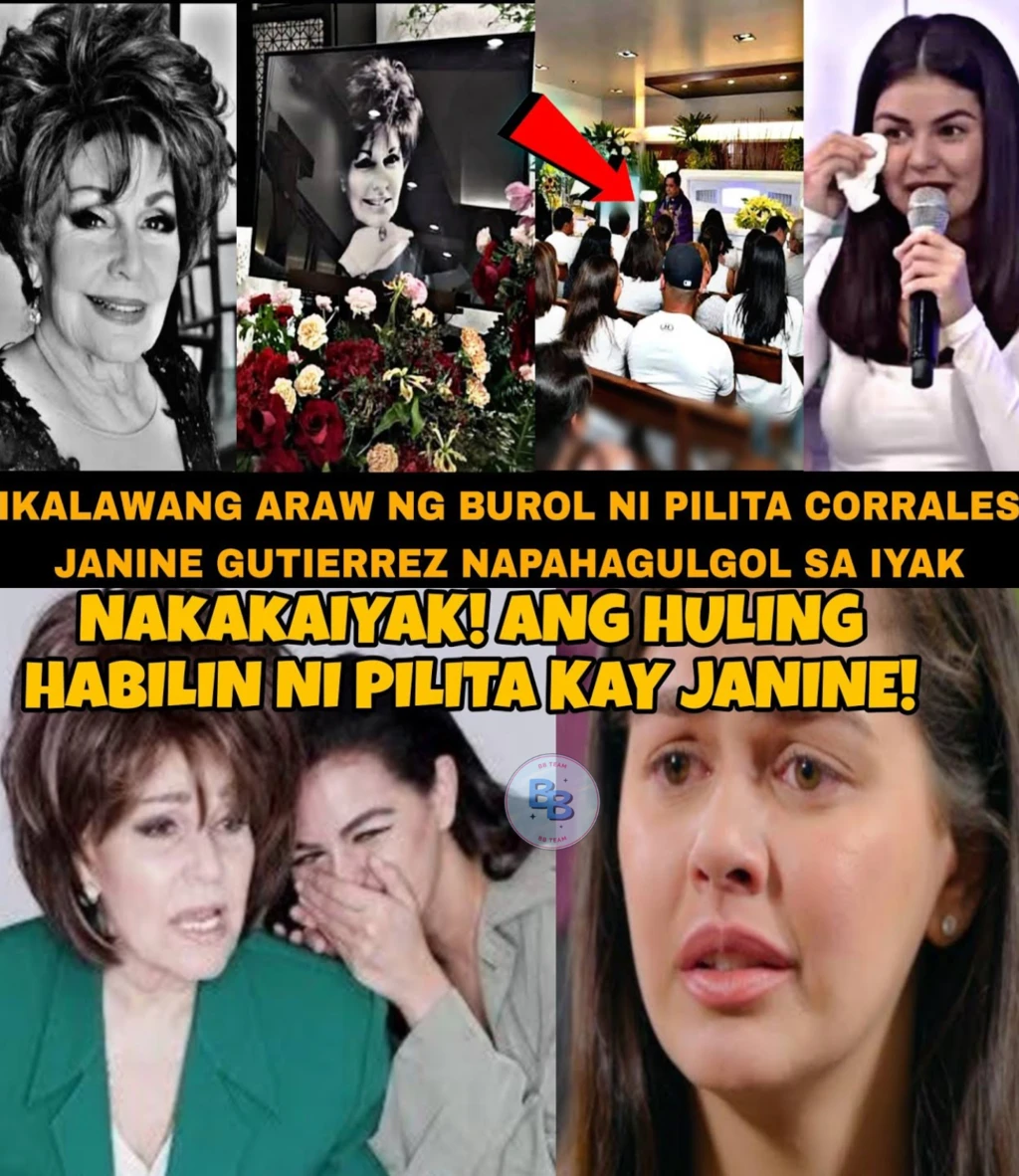 NAKAKAIYAK! ITO PALA ANG HULING HABILIN NI PILITA CORRALES KAY JANINE ...
