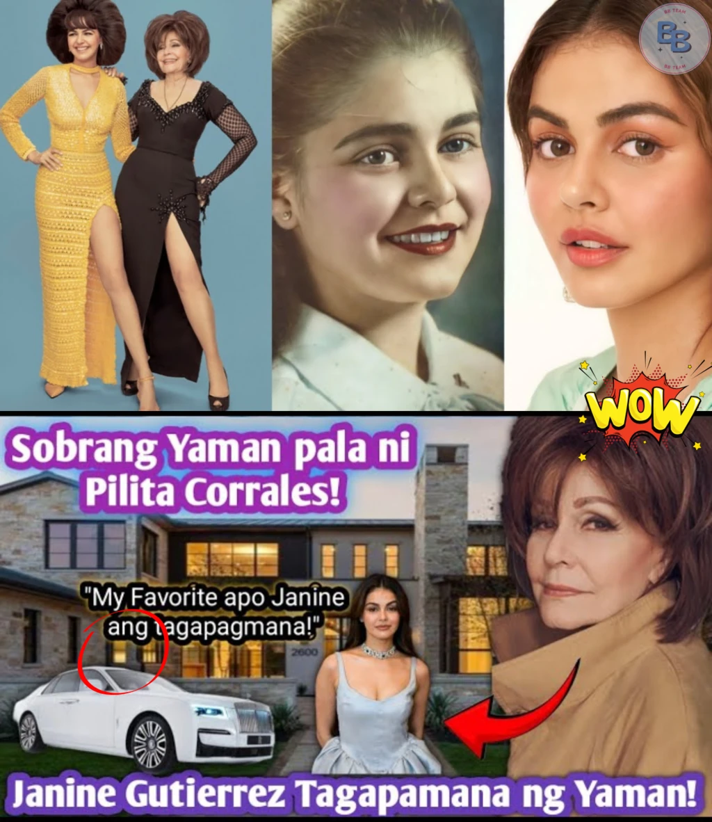 GAANO KA YAMAN SI PILITA CORRALES? Grabe Janine Gutierrez ang ...