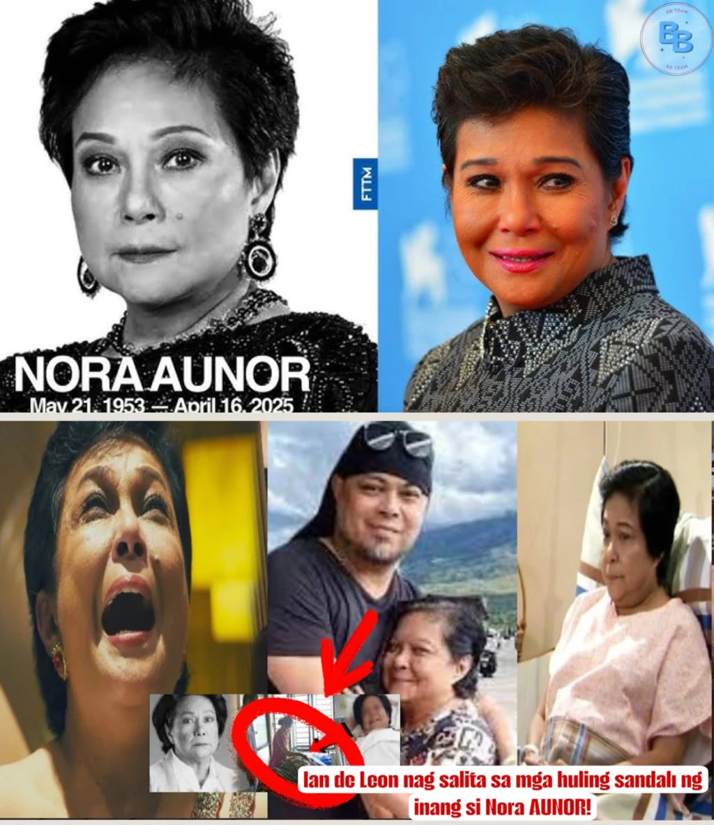 Ian’s Cryptic Words About Nora Aunor’s Final Moments—What Really Happened Before She Passed Away ...