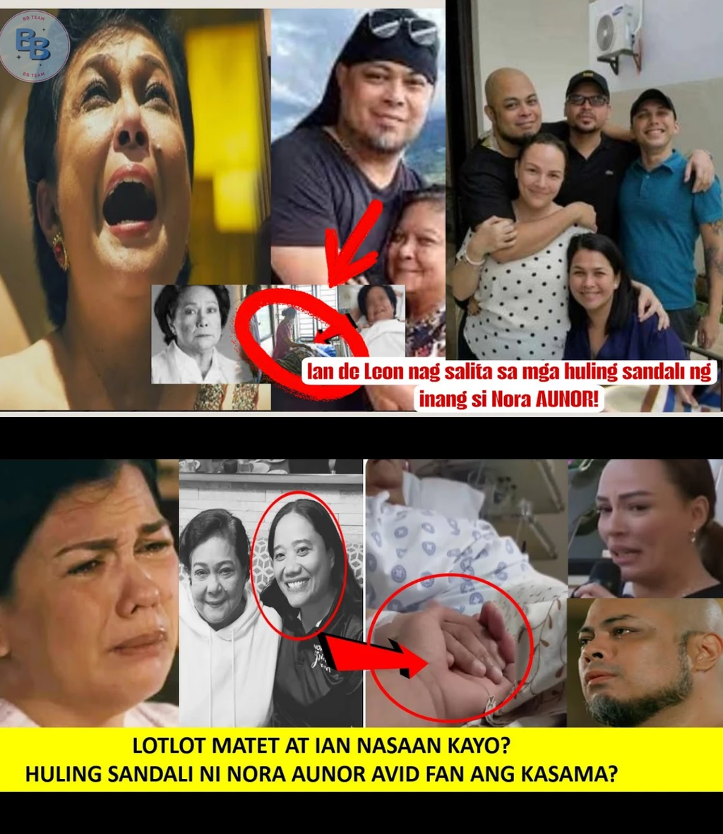 LOTLOT MATET AT IAN NASAAN KAYO?HULING SANDALI NI NORA AUNOR AVID FAN ...