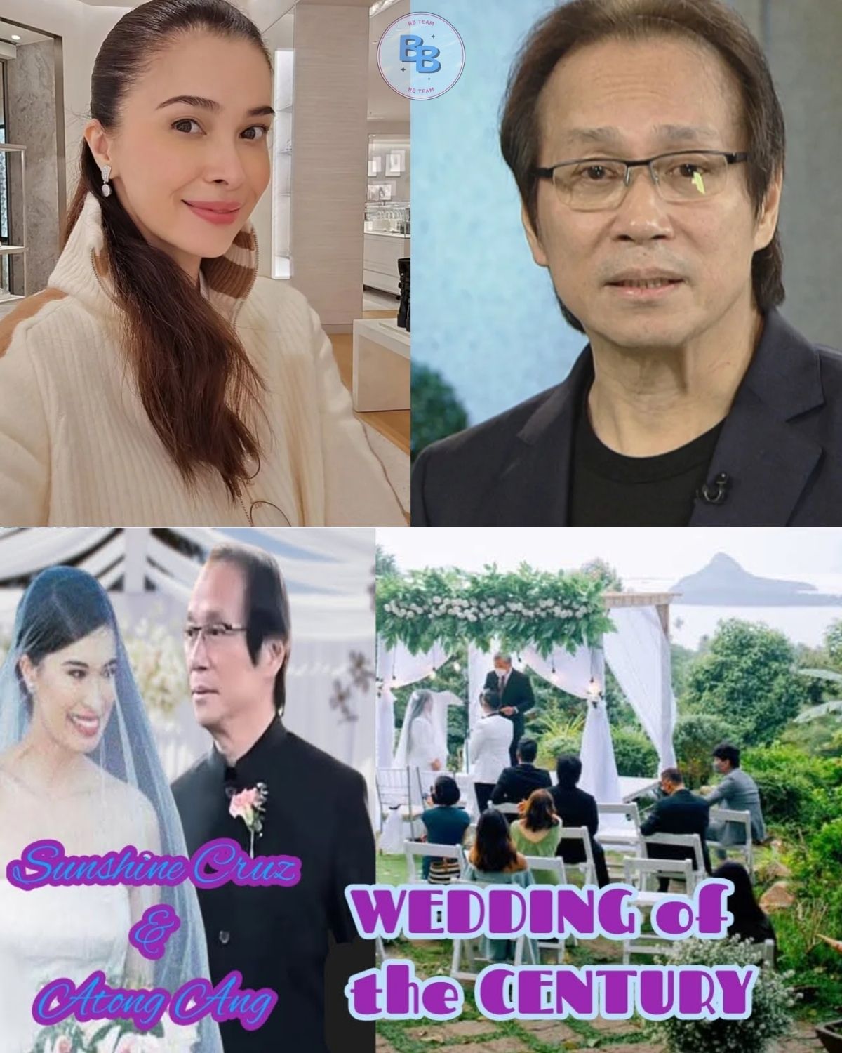 UNBELIEVABLE! SUNSHINE CRUZ AND ATONG ANG TIE THE KNOT IN A GLAMOROUS ...