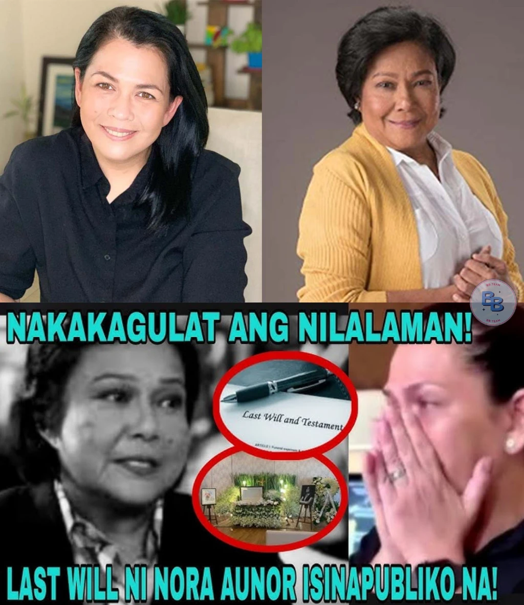 Nora Aunor’s Final Will Officially Revealed: Lotlot de Leon Sh0cked by Its Contents – What Did ...