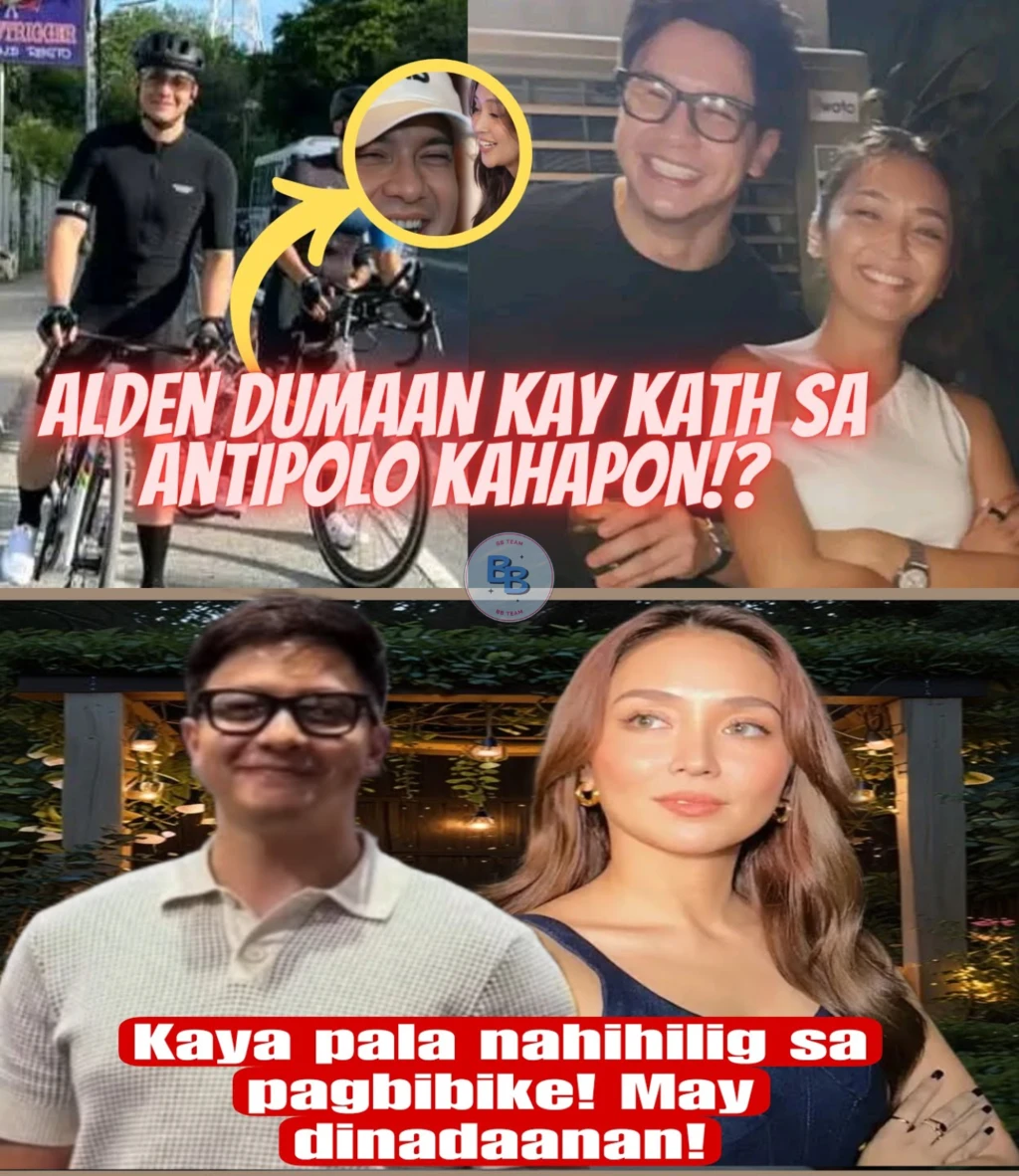 ALDEN INAMIN NA DUMAAN SYA SA ANTIPOLO KAY KATHRYN KAPAG NAGBIBIKE ️ - News