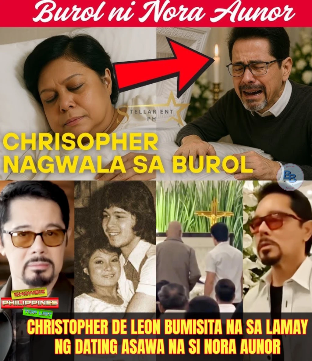 Christopher de Leon bumisita na sa lamay ng dating asawa na si Nora Aunor - News