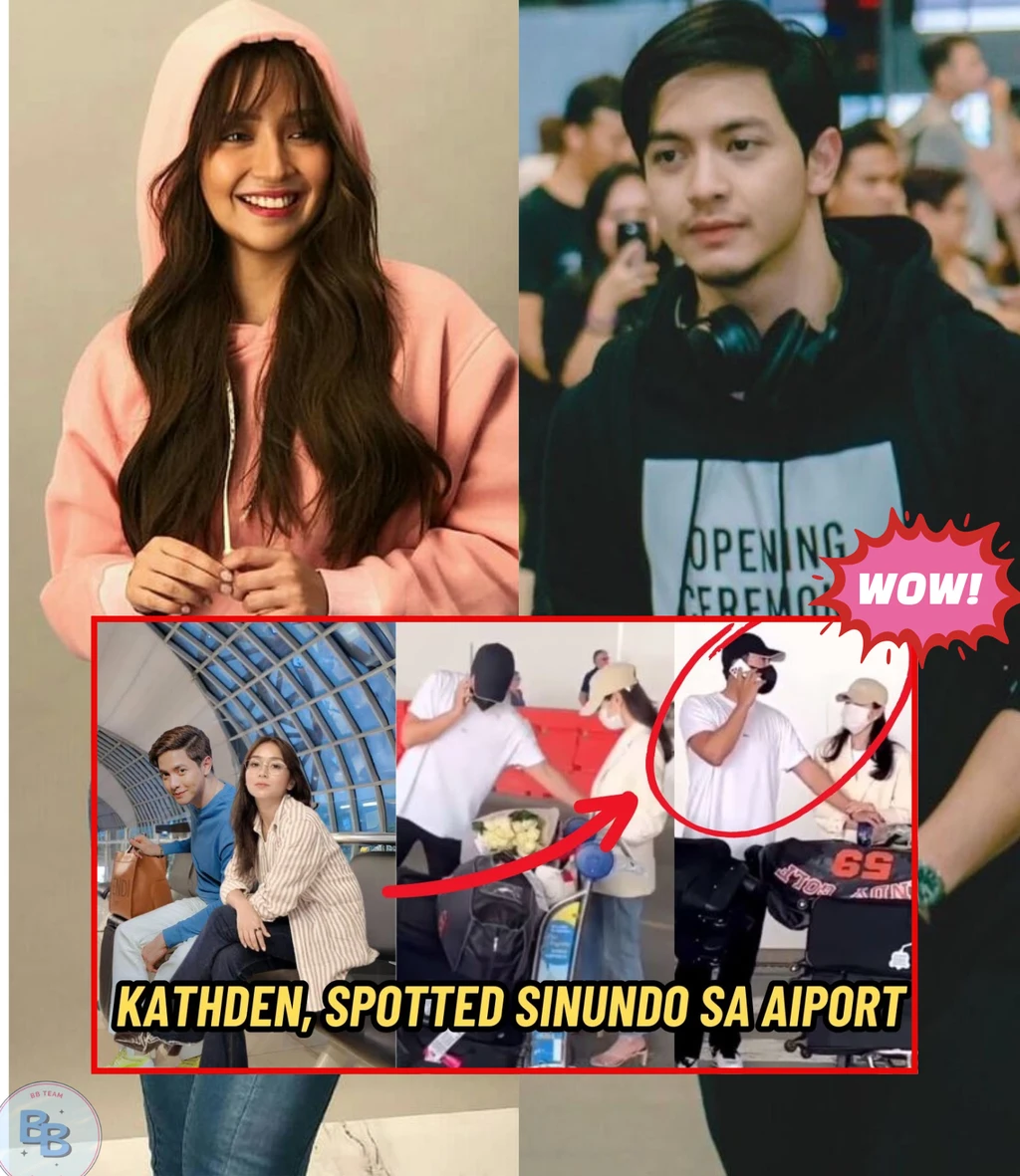 KATHDEN SPOTTED, ALDEN RICHARDS SINUNDO SI KATHRYN BERNARDO SA AIRPORT ...