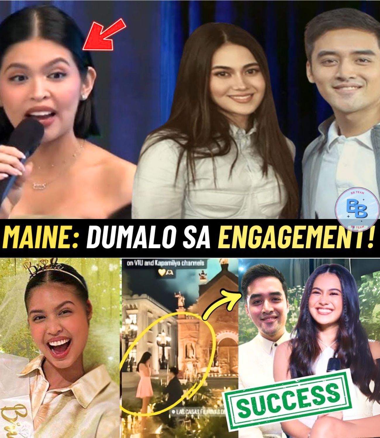 MAINE MENDOZA, EMOSYONAL NA NAGPAHAYAG NG SUPORTA SA ENGAGEMENT NINA ...