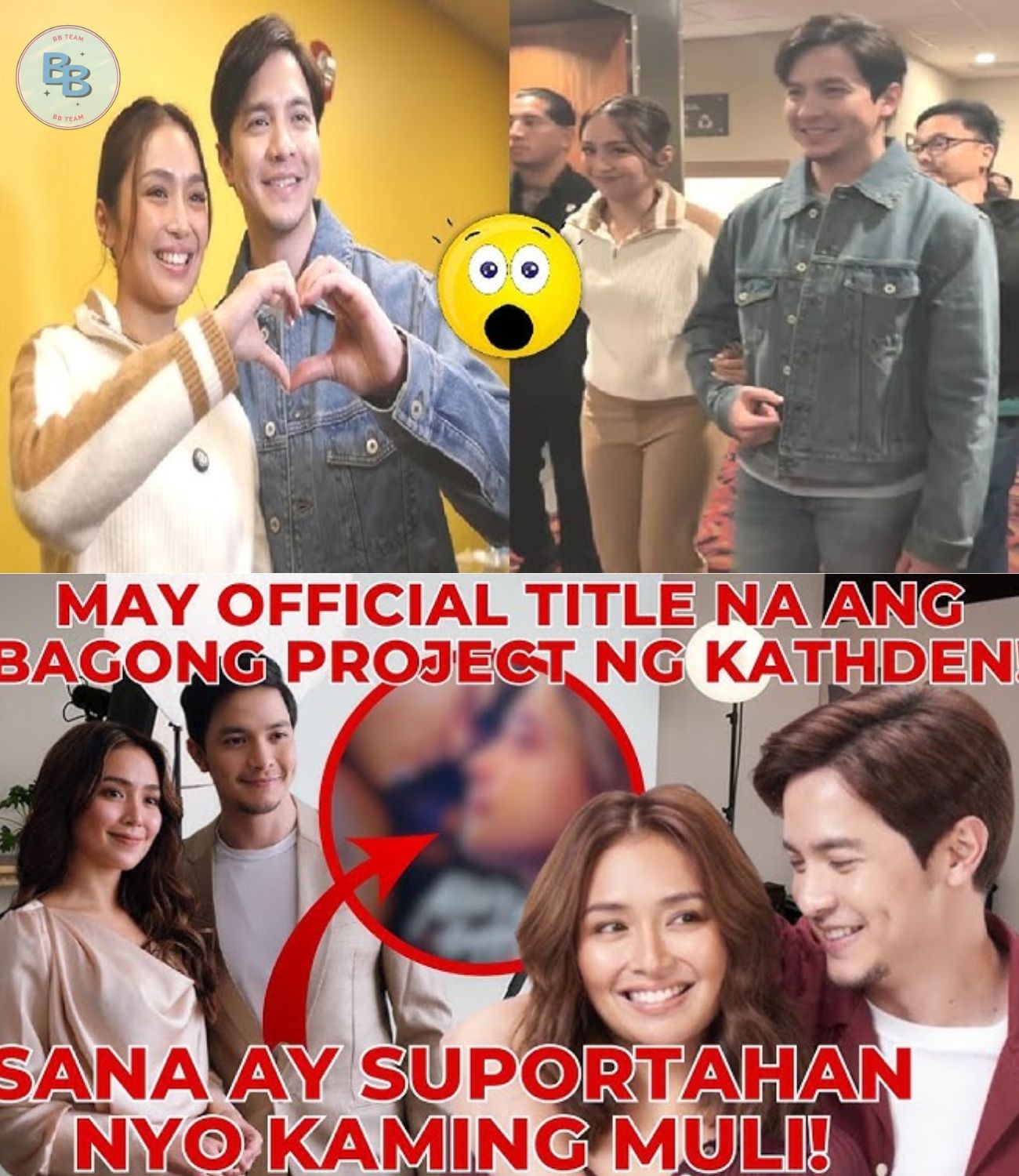OMG! Ito ay MALAKI! 🤯 Kakakuha lang ng bagong project nina Alden at Kathryn ang official title ...