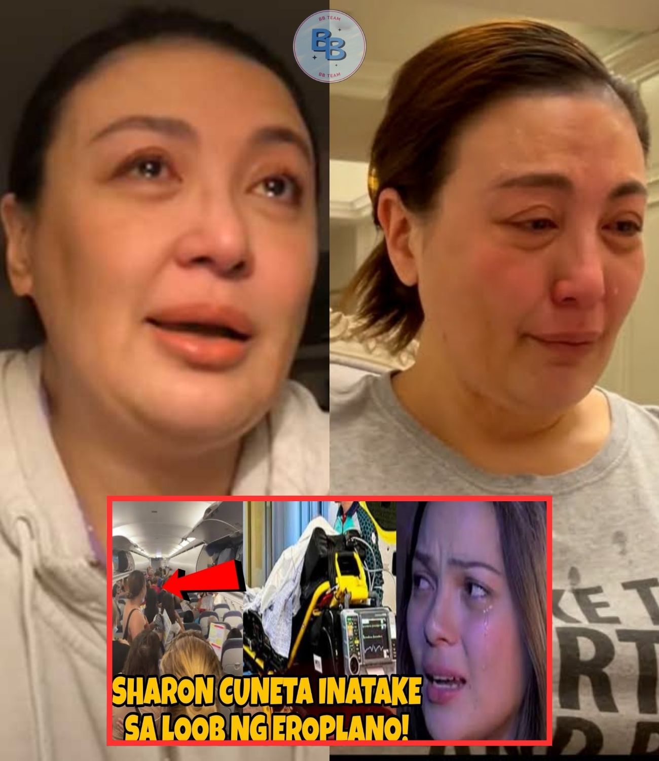PANIC ONBOARD: Sharon Cuneta STRUGGLES to Breathe on Plane—KC ...