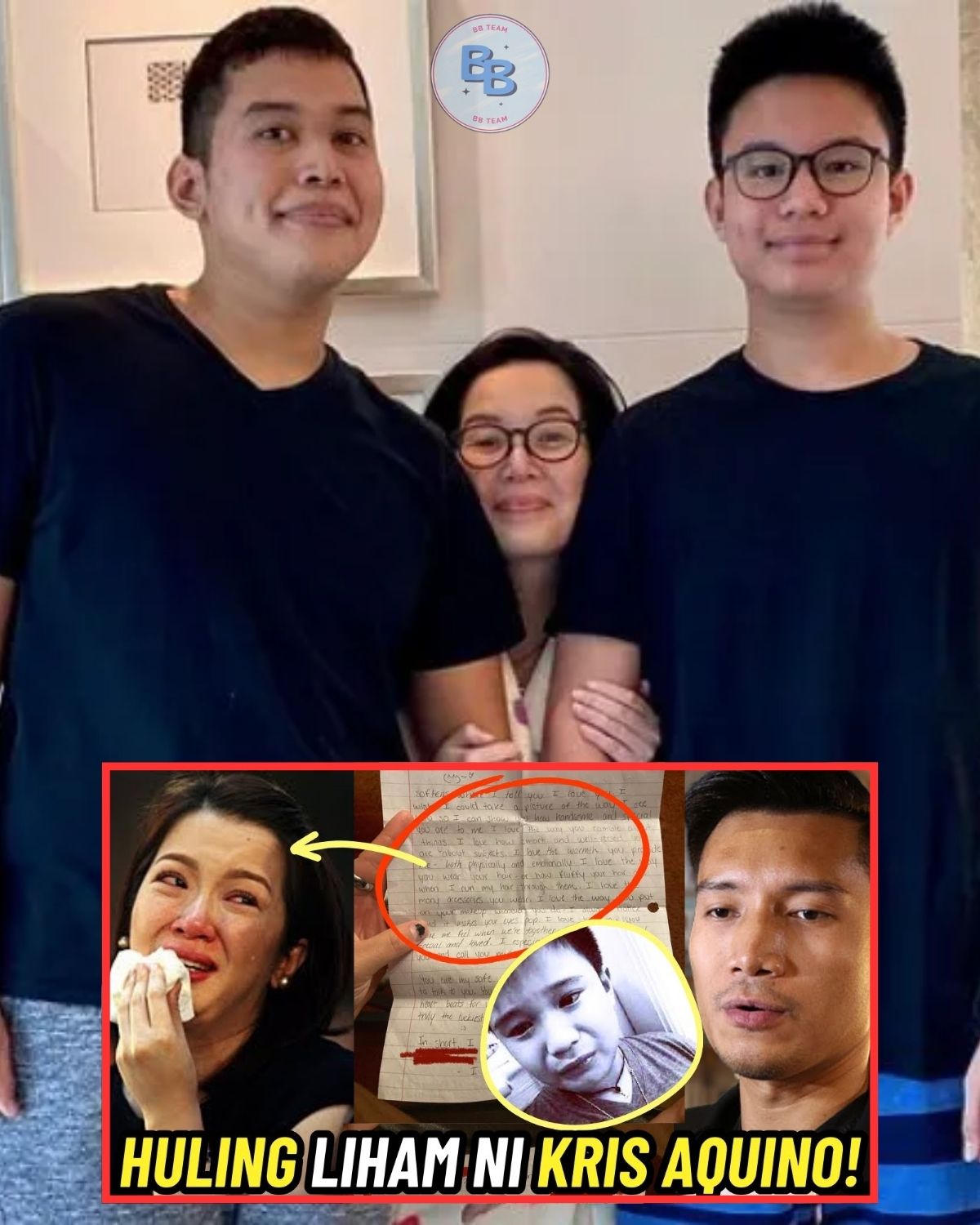 NAKAKAIYAK! LIHAM NI KRIS AQUINO KAY BIMBY AT JAMES YAP, NAGPAIIYAK SA ...