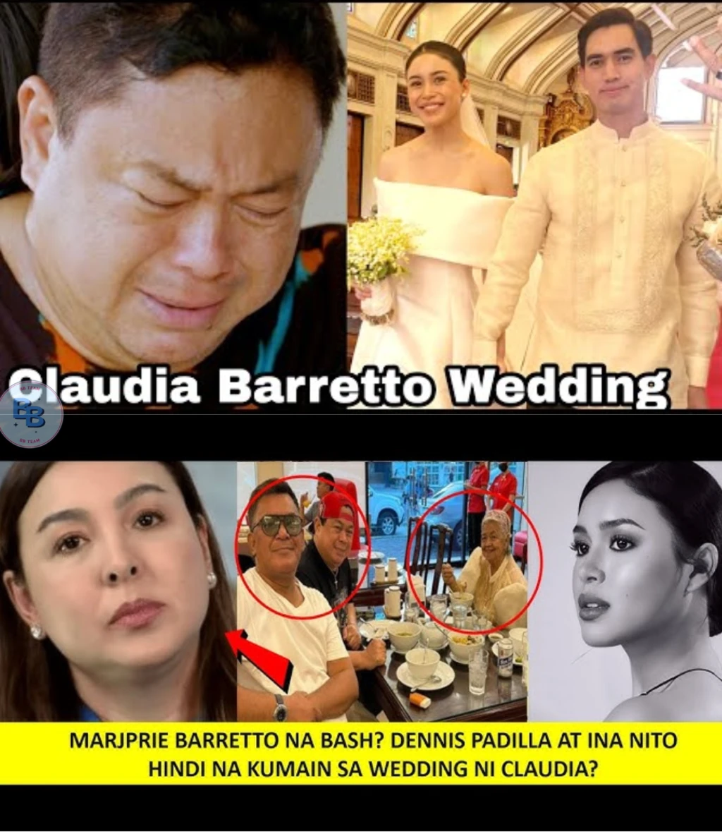 SHOCKING SCENE! Marjorie Barretto Allegedly Walks Out During Wedding Drama—Dennis Padilla ...